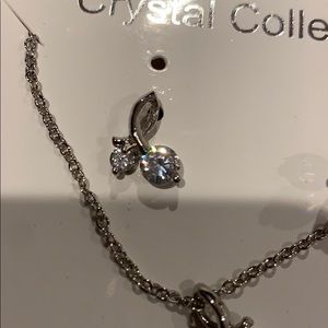 crystal collection | Jewelry | Nwt Necklace And Earring Set | Poshmark